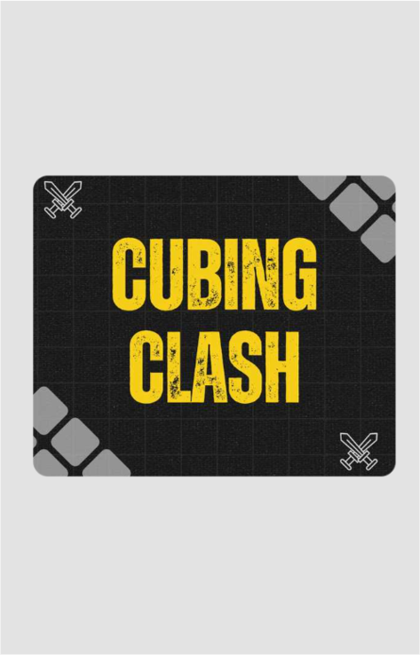 Cubing Clash Signature Mini Mat – The Cubeology