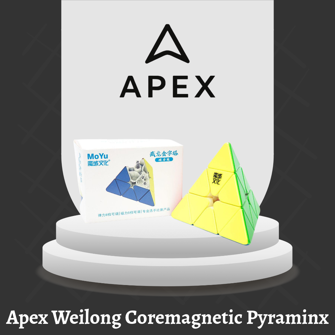 Apex Weilong Coremagnetic Pyraminx - 6 magnets – The Cubeology